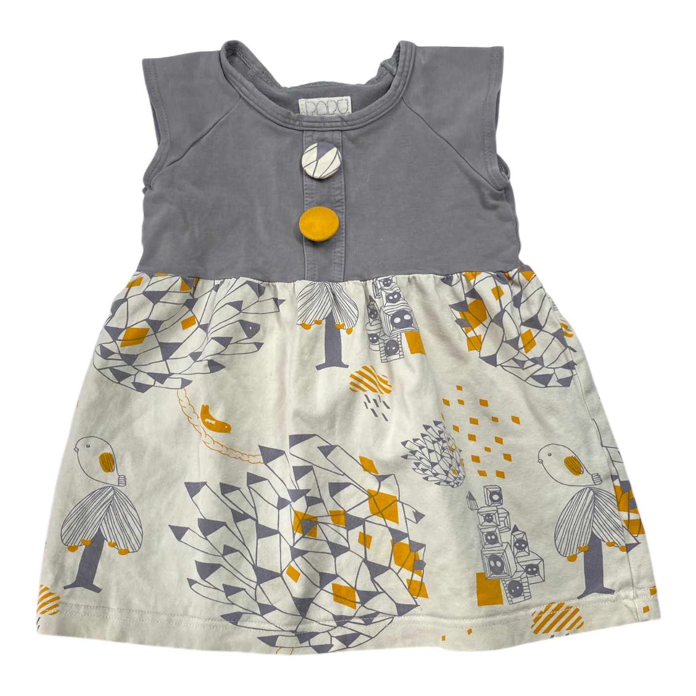 Papu dress, birds | 86/92cm – Ninyes