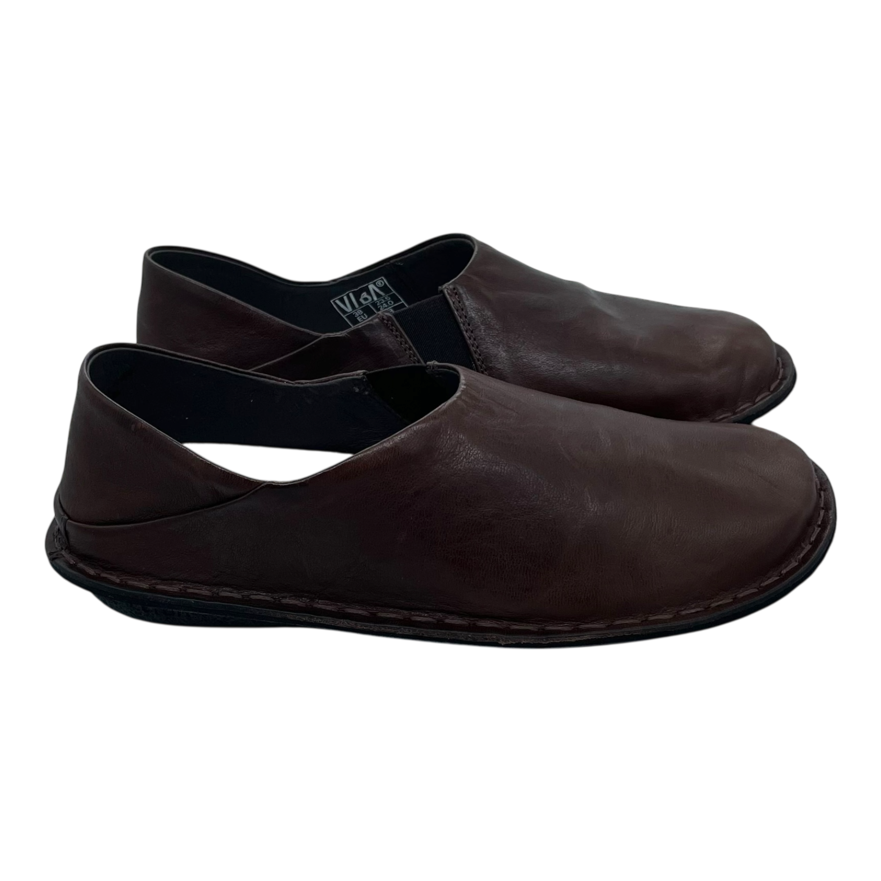 VIBAe Zuma leather shoes, cocoa brown | 38 – Ninyes